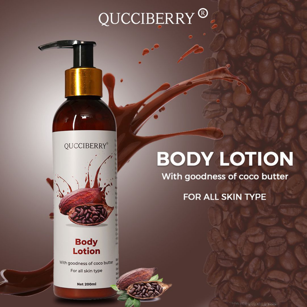 Body Lotion Cocoa Butter | Moisturizing Body Lotion | 200 ml | Coco ...