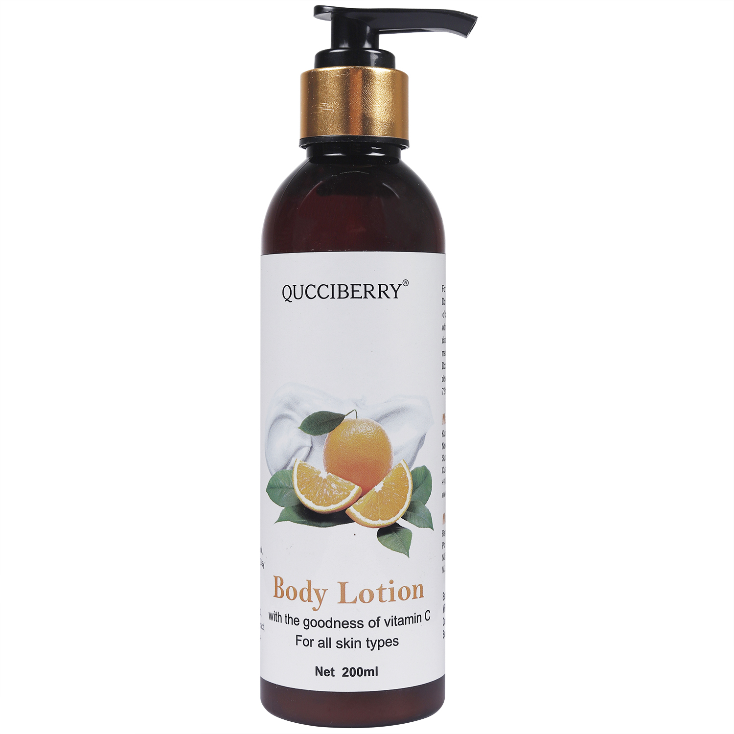 Vitamin C Body Lotion - QUCCIBERRY Vitamin C Body Lotion - QUCCIBERRY